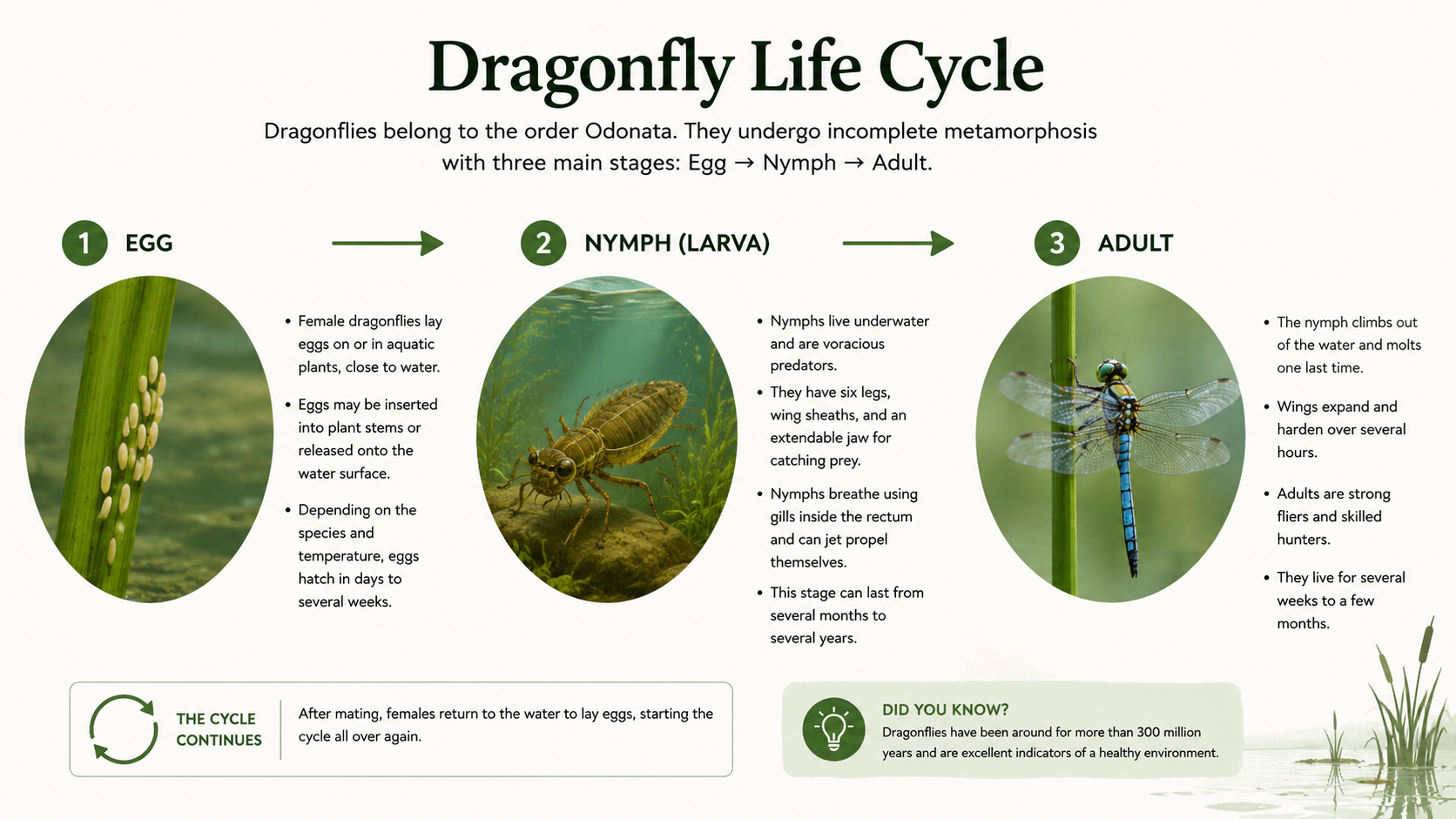 Dragonfly Life Cycle Explained: From Egg to Adult Dragonfly